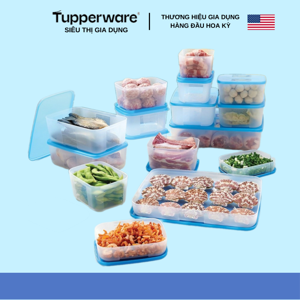Retail plastic freezer boxes, genuine Tupperware, all sizes, free to ...