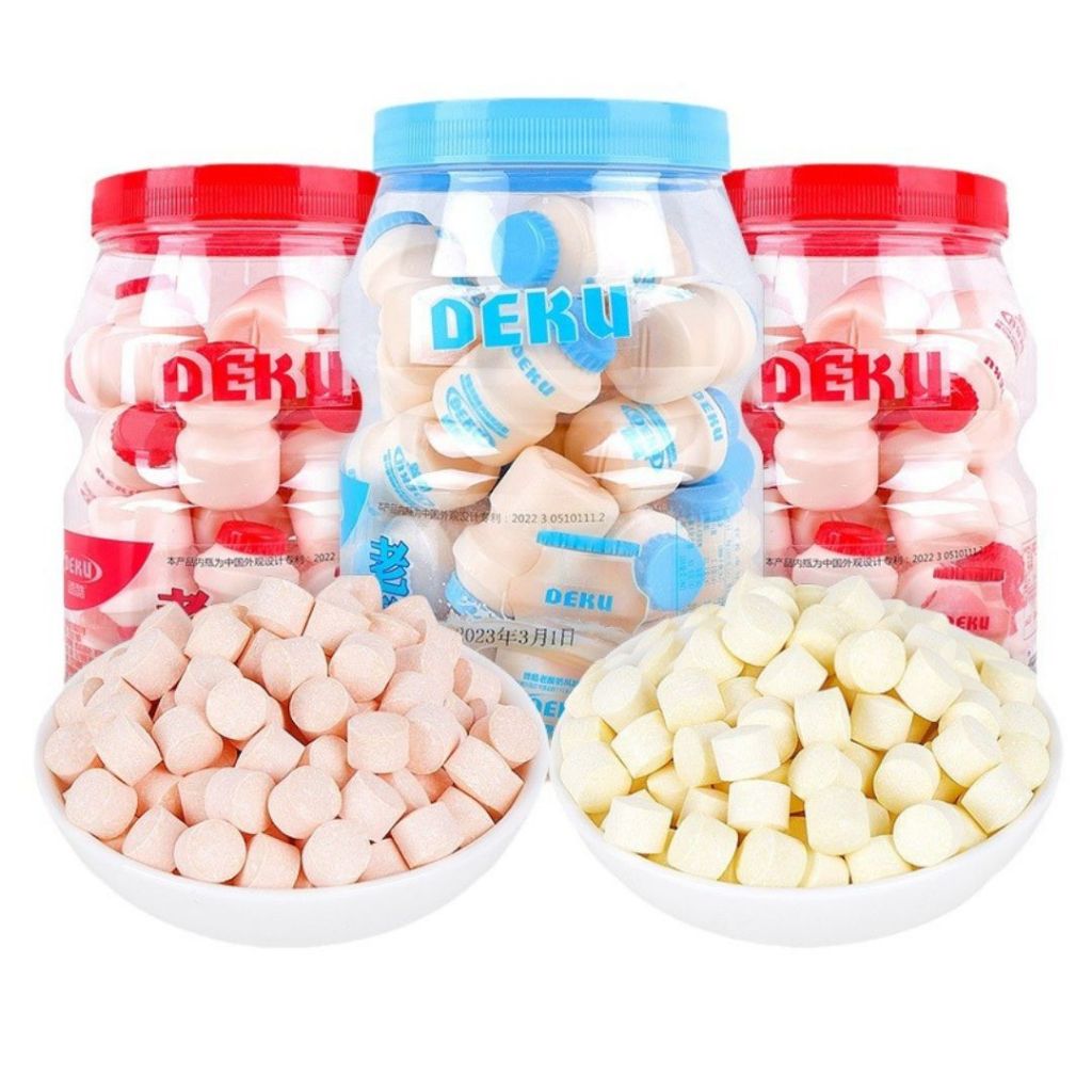 Delicious Deku dry yogurt tablets/Yoghurt candy tablets/Candy tablets ...