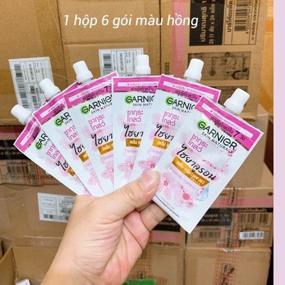 1 Box of 6 packs of garnier cream (Standard product in original box ...