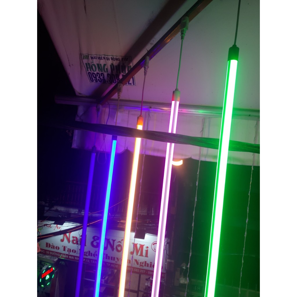 Decorative COLOR LED TUBE LIGHT 1M2 LONG 18W ELECTRICITY SAVING ...
