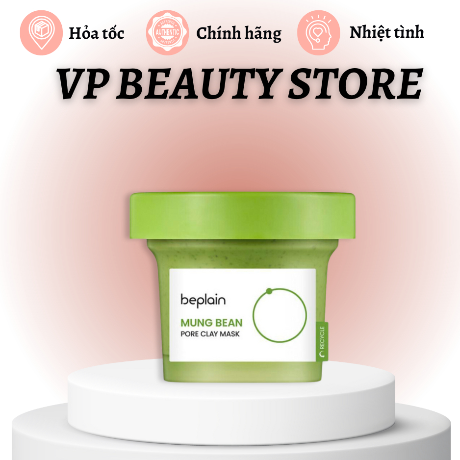 Beplain Mung Bean Pore Korean Clay Mask 120ml | Shopee Philippines