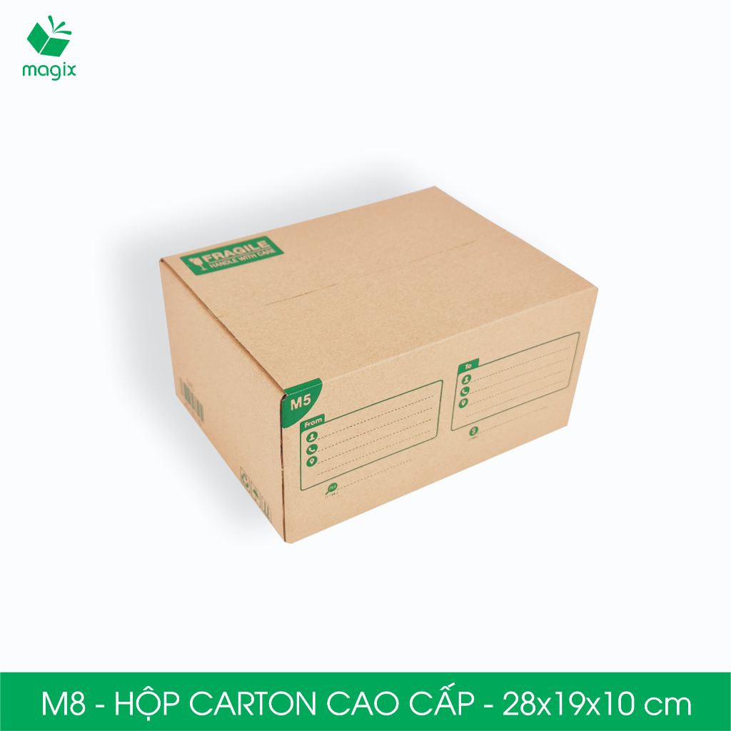 M8 - 28x19x10 cm - 20 high quality carton packing boxes - Cartons ...