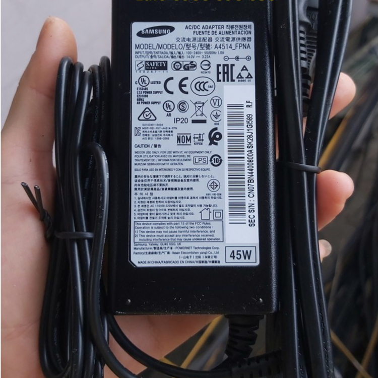 Genuine samsung 14v 3.22a 45W LCD & LED MONITOR MONITOR power supply ...