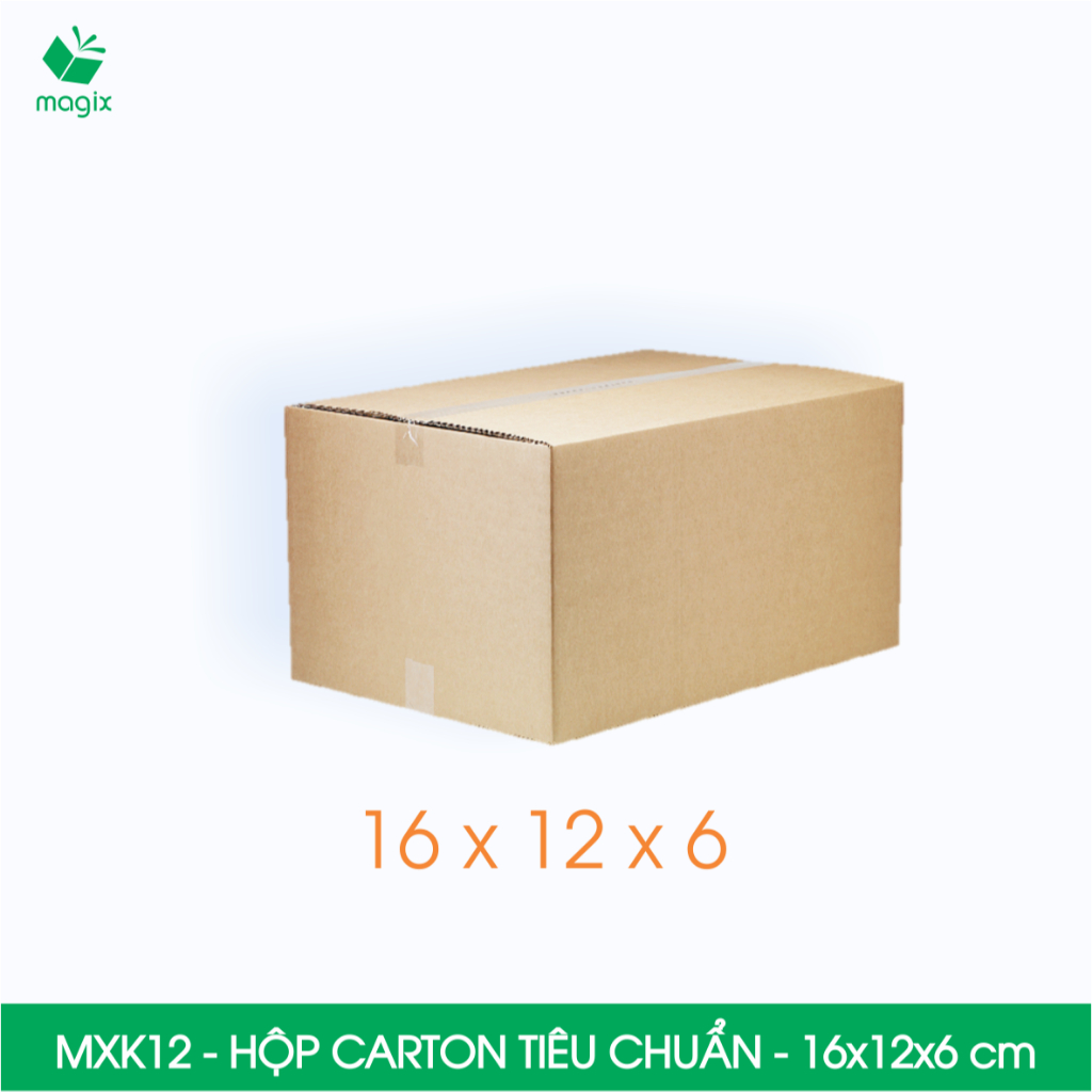 Mxk12 - 16x12x6 cm - 100 standard carton boxes - carton boxes, paper ...