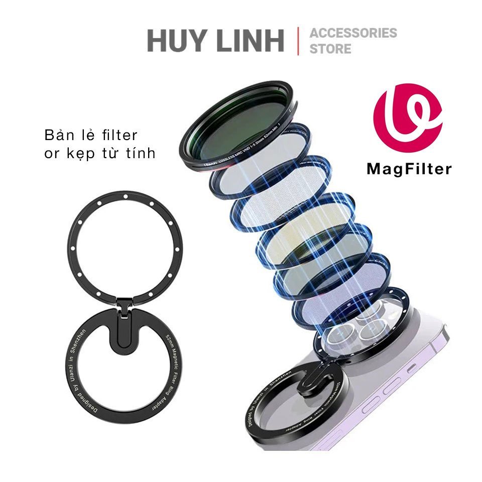 Ulanzi HP-013 MagFilter 52mm Mount Magnetic Filter for Genuine CPL ...