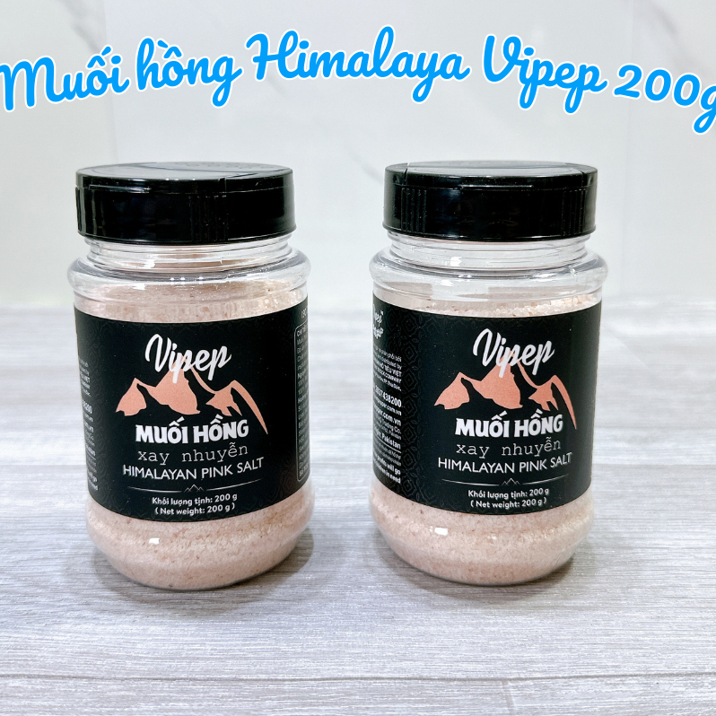 Pureed Himalayan Vipep Pink Salt 200g - Himalaya Pink Salt | Shopee ...