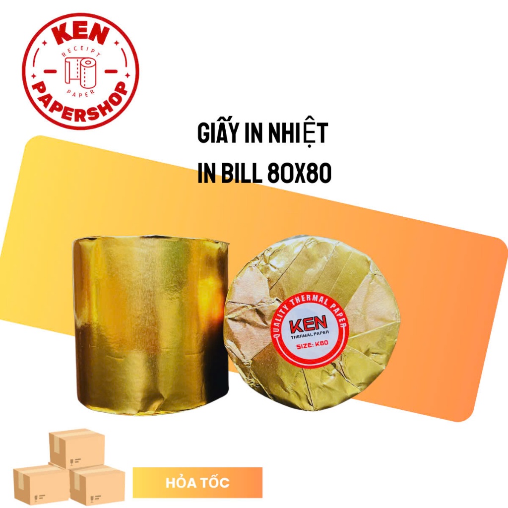 05 LARGE Rolls K80 Thermal Printing Paper, Receipt Printing Paper, Bill ...