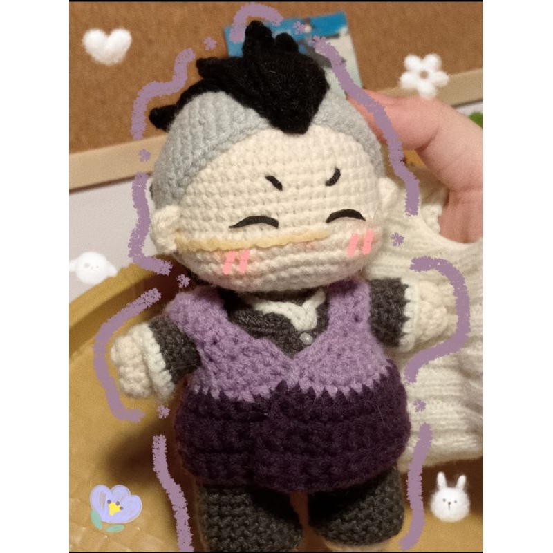 Doll GENYA | Crochet doll genya shinazugawa | Shopee Philippines