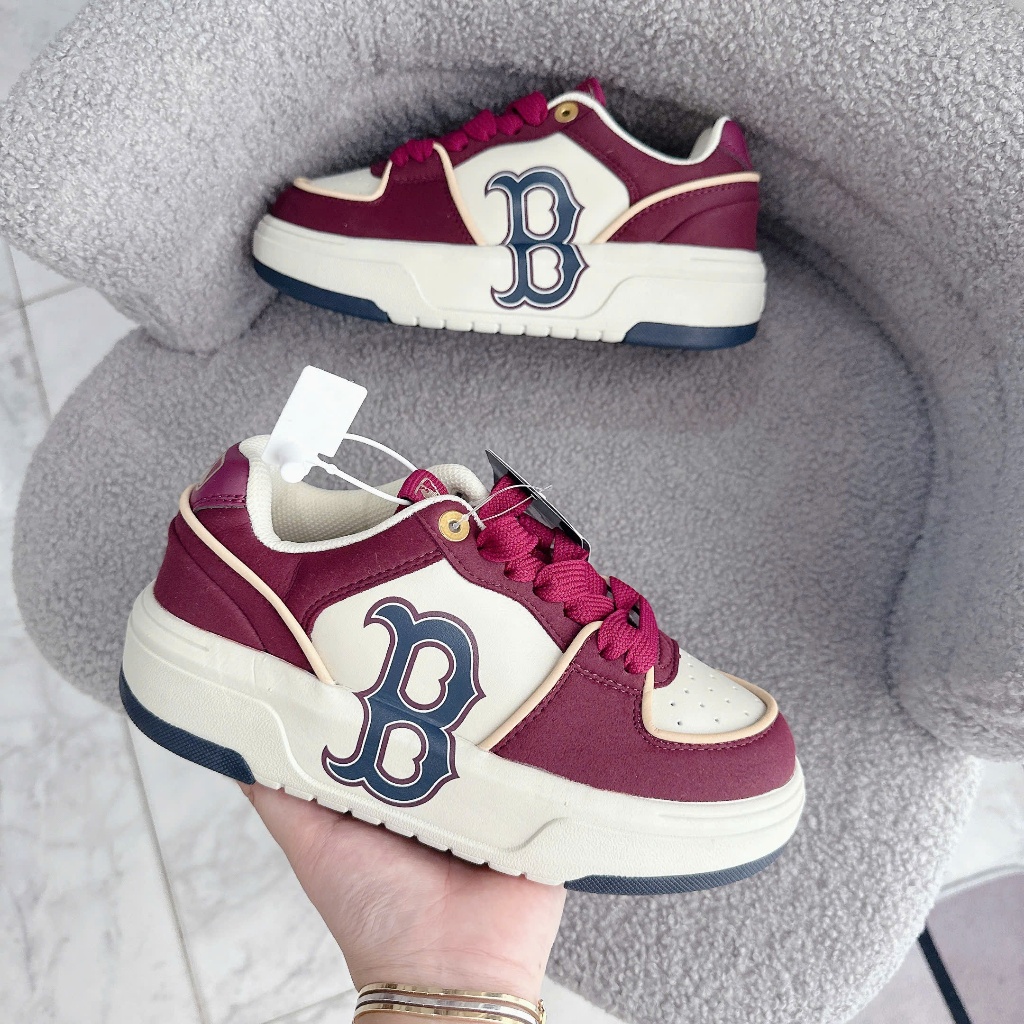 [1991 Sneaker] Low cut sneakers - MLB Chunky Basic red - Full box ...
