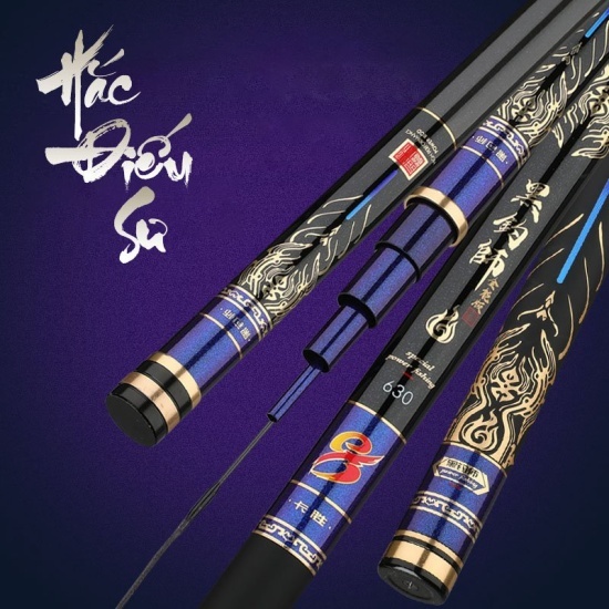 Hac Dieu Su hand fishing rod, 5H hardness, specializes in single ...