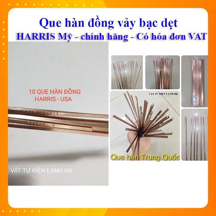 1 Harris silver copper welding rod Made in USA - Qixing China - Copper ...