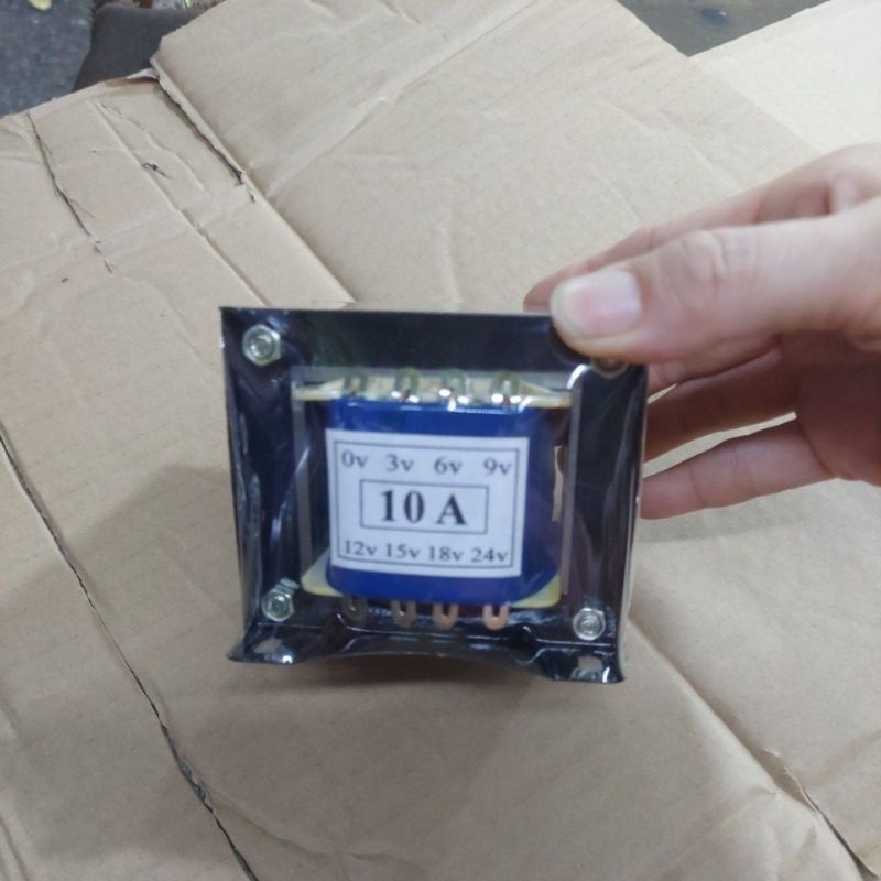 10A Multi-Head Transformer 0V -6v -9V -12V -15V- 18V -24V | Shopee ...