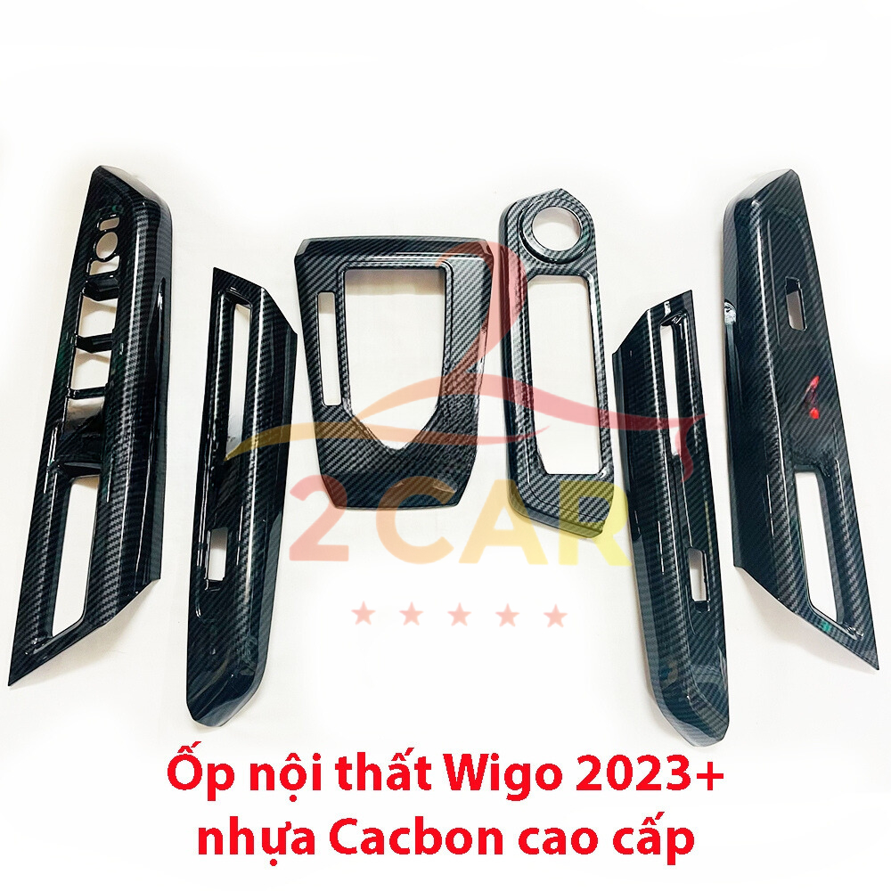 Carbon interior covers for Toyota Wigo 2023, 2024, super beautiful ...