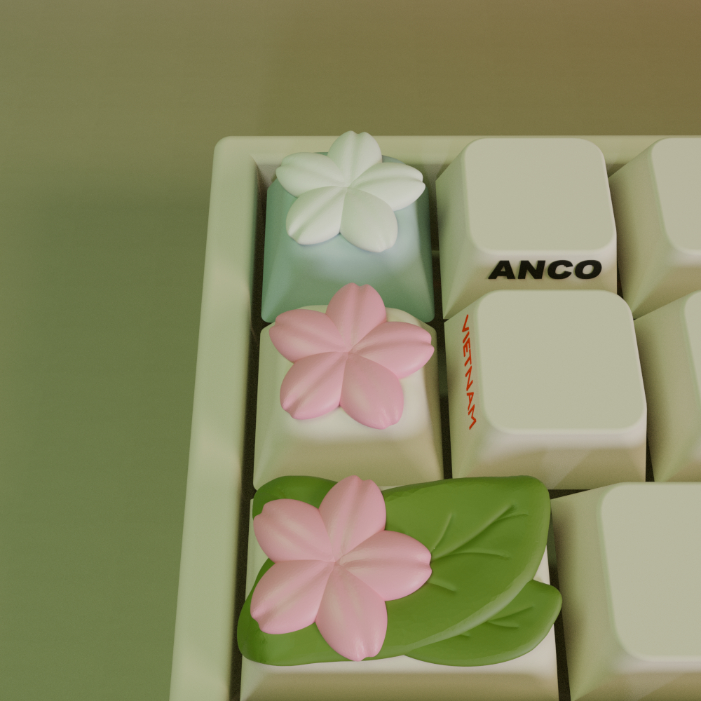 Sakura Keycap - Cherry Blossom Keycap - Artisan Keycap | Shopee Philippines