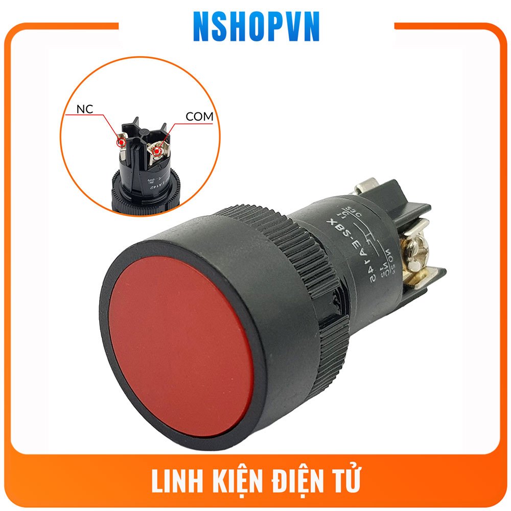 Xb2 EA142 push button normally closed (red) | Shopee Philippines