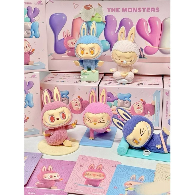 [CHECKCARD] Popmart LABUBU LAZY YOGA Series Figure | Shopee Philippines