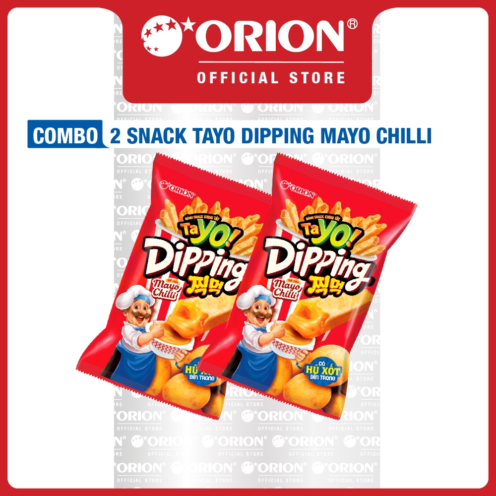 Combo of 2 Tayo Dipping Potato Snacks - Mayo Chilli Sauce 75g | Shopee ...