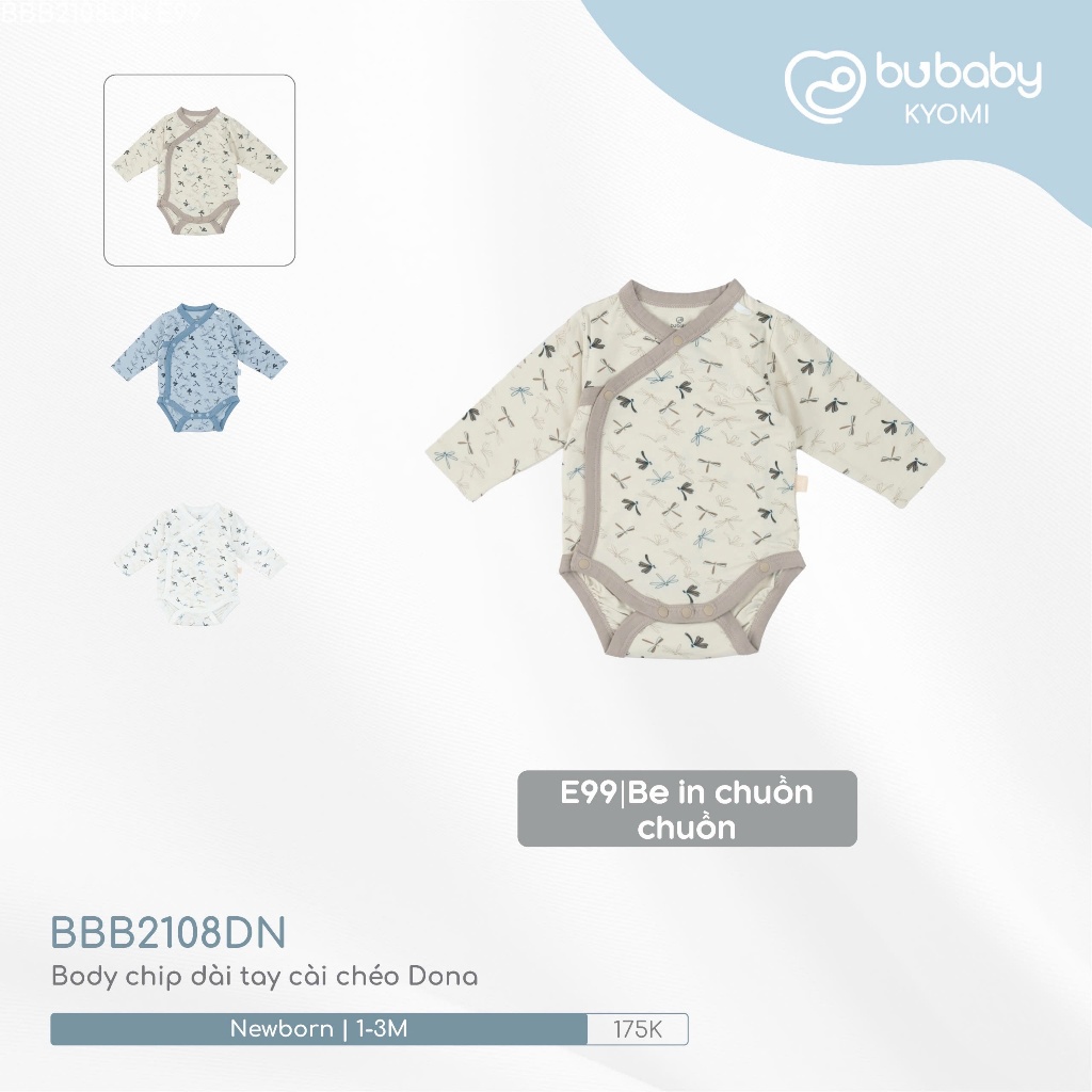 Dona 2108DN Bubaby BDY long-sleeved cross Body chip273067 | Shopee ...