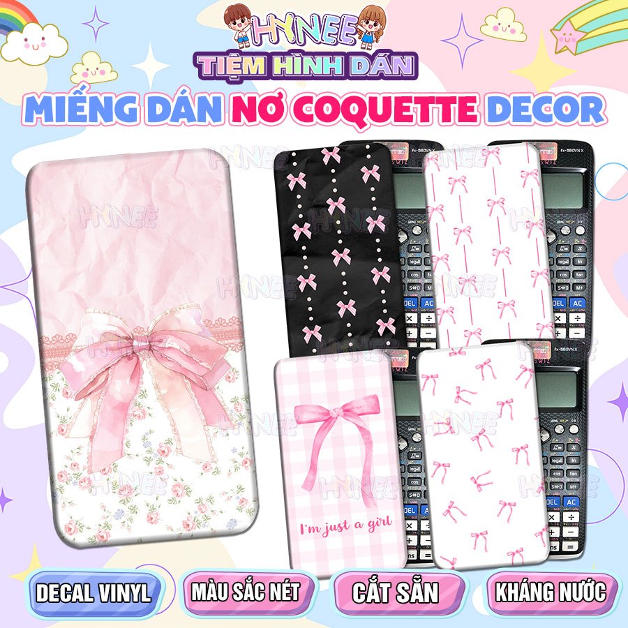 Casio Bow Coquette Computer Skin - Sticker Coquette Casio 580 ...