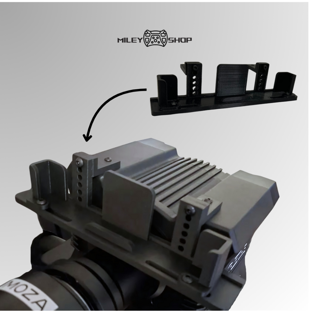 Phone holder for MOZA R3/R5/R9/R12 steering wheel (Height adjustable ...