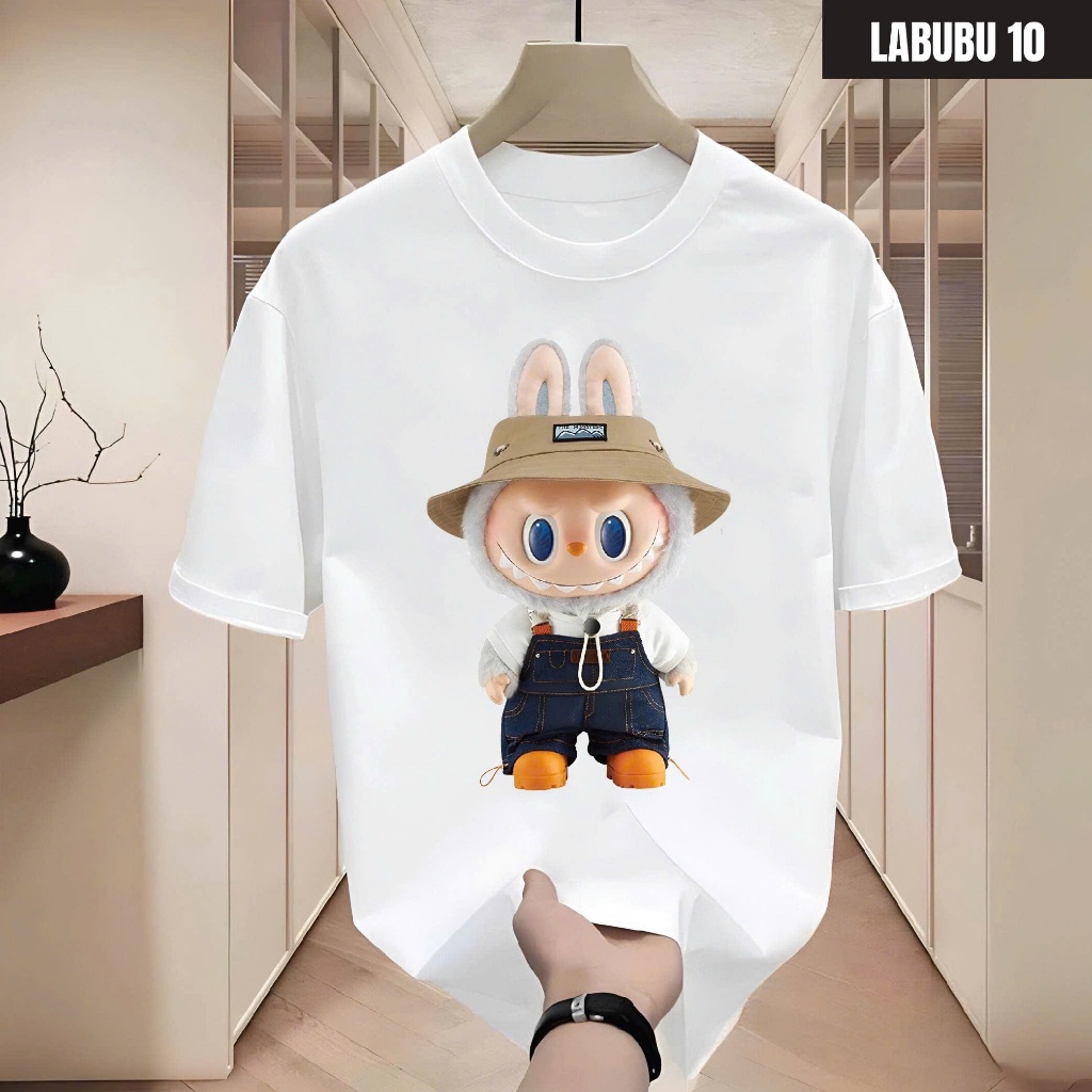 Labubu Polo shirt made of crocodile fabric, luxurious and trendy form ...