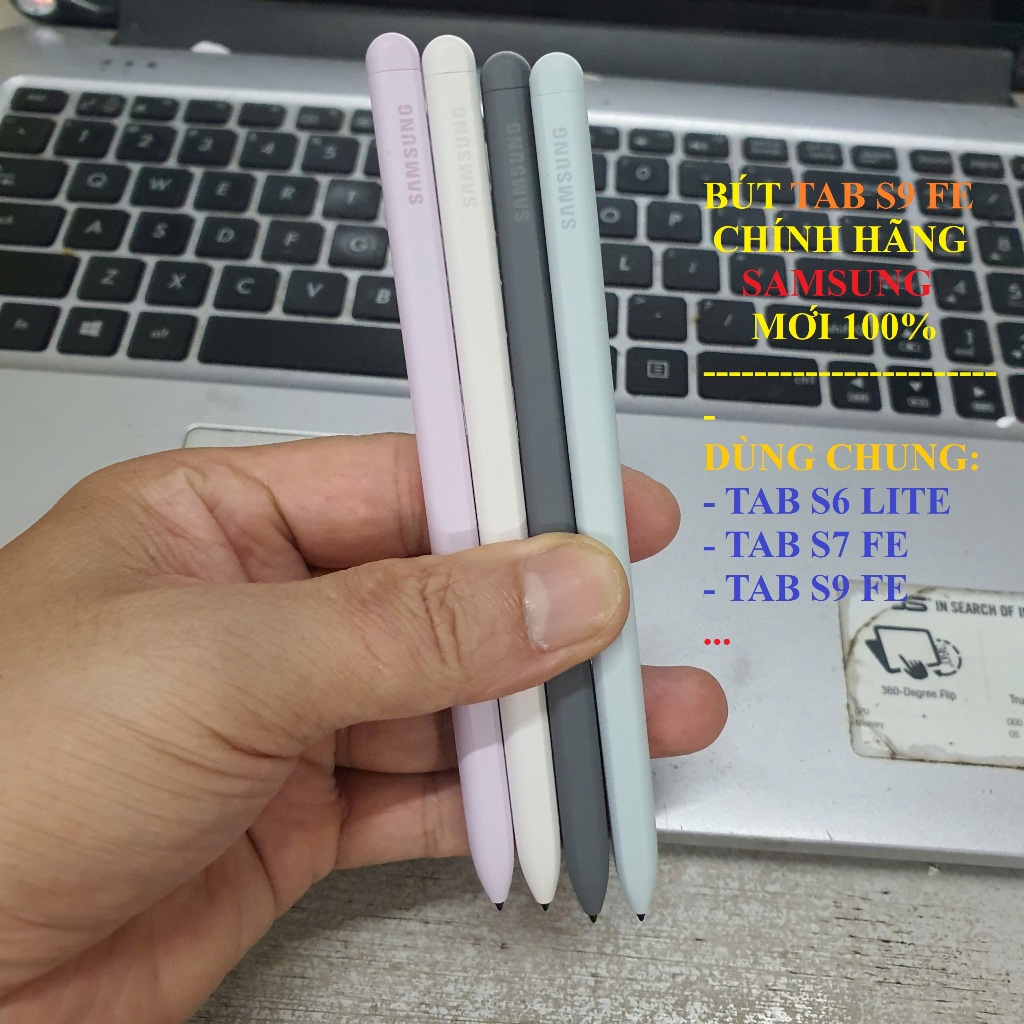 Genuine Samsung Tab S9 FE/ S9 FE+ S Pen, Can be used for Tab S6 Lite ...
