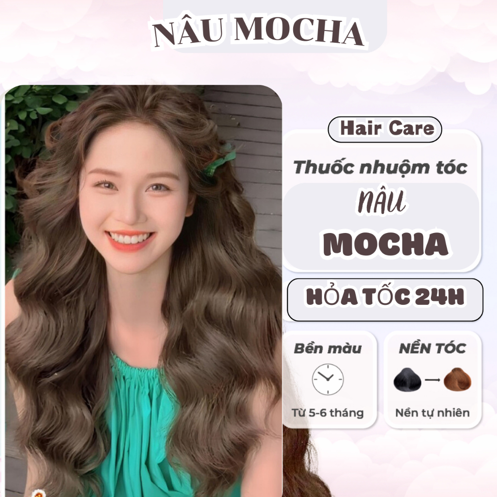 OXY Mocha Brown Hair dye, unbleached, comes with oxygen and gloves ...