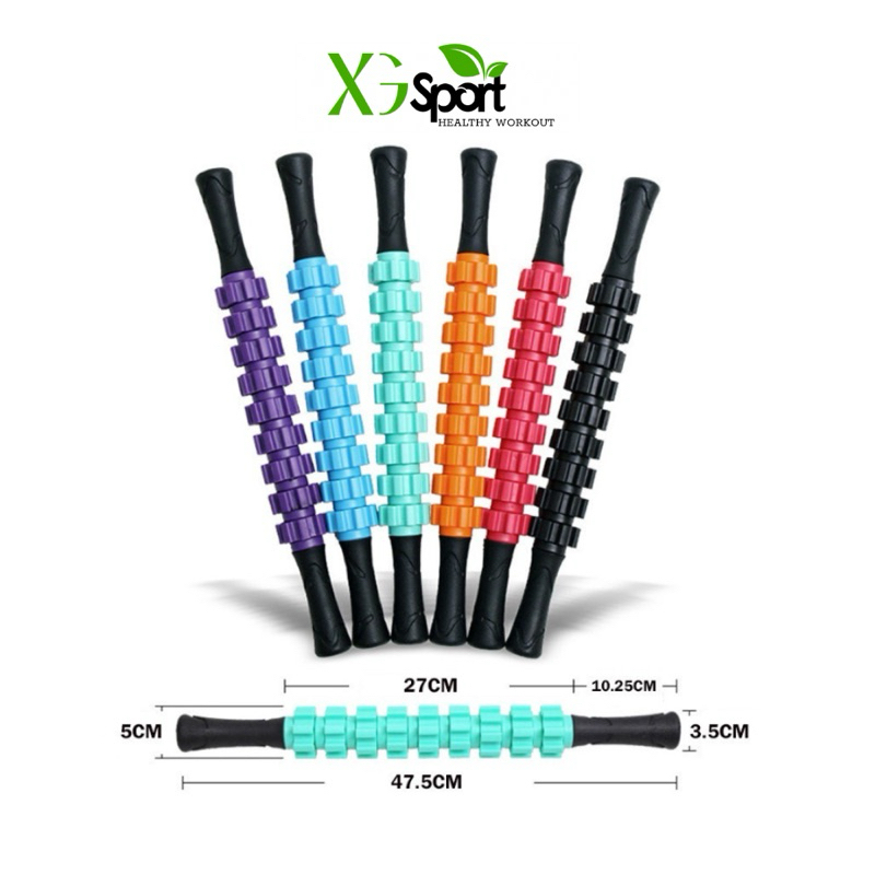 9-tooth Roller, Muscle Stretching Massager Roller Stick Multi-Purpose ...
