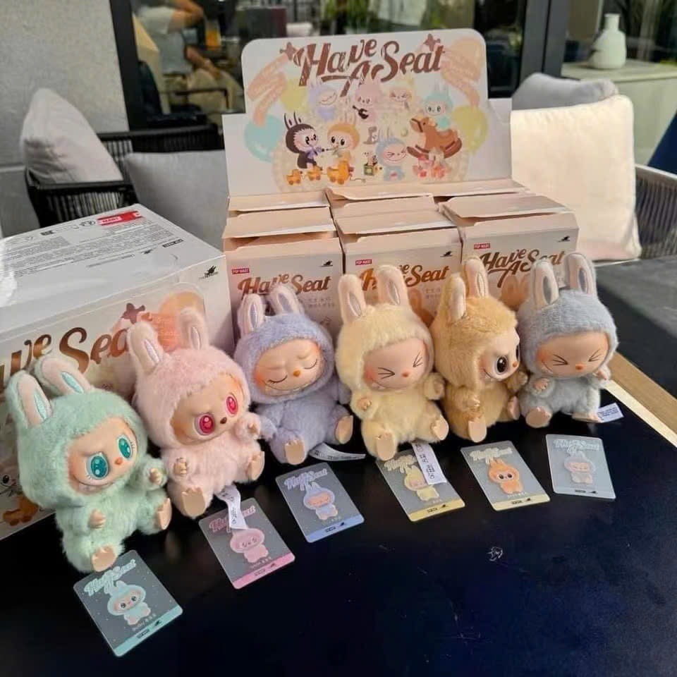 Labubu V2 Macarons keychain, Blindbox BabyThree V3, Crybaby x Powerpuff ...