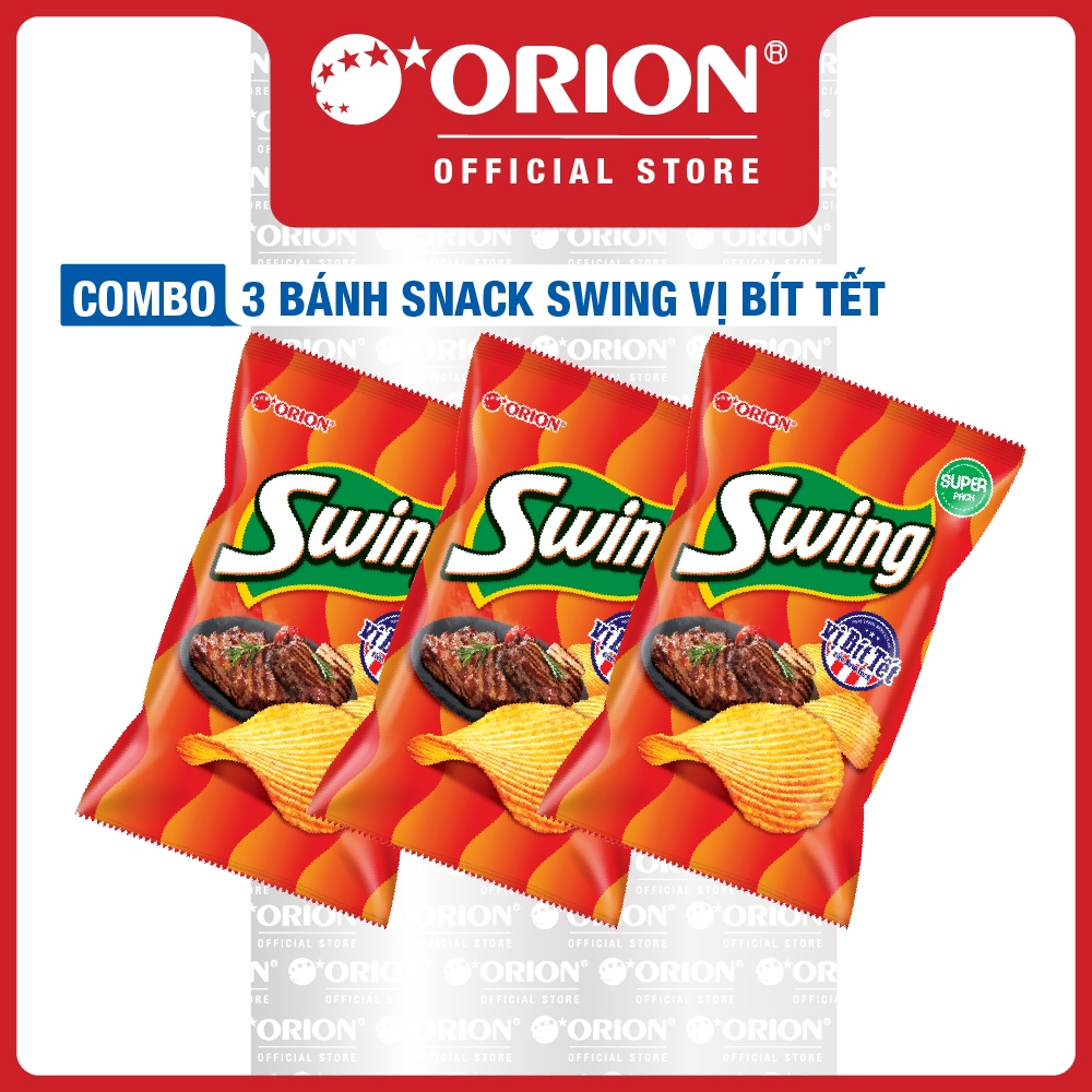 Combo of 3 Swing snacks with New York style bittet flavor 60g | Shopee ...