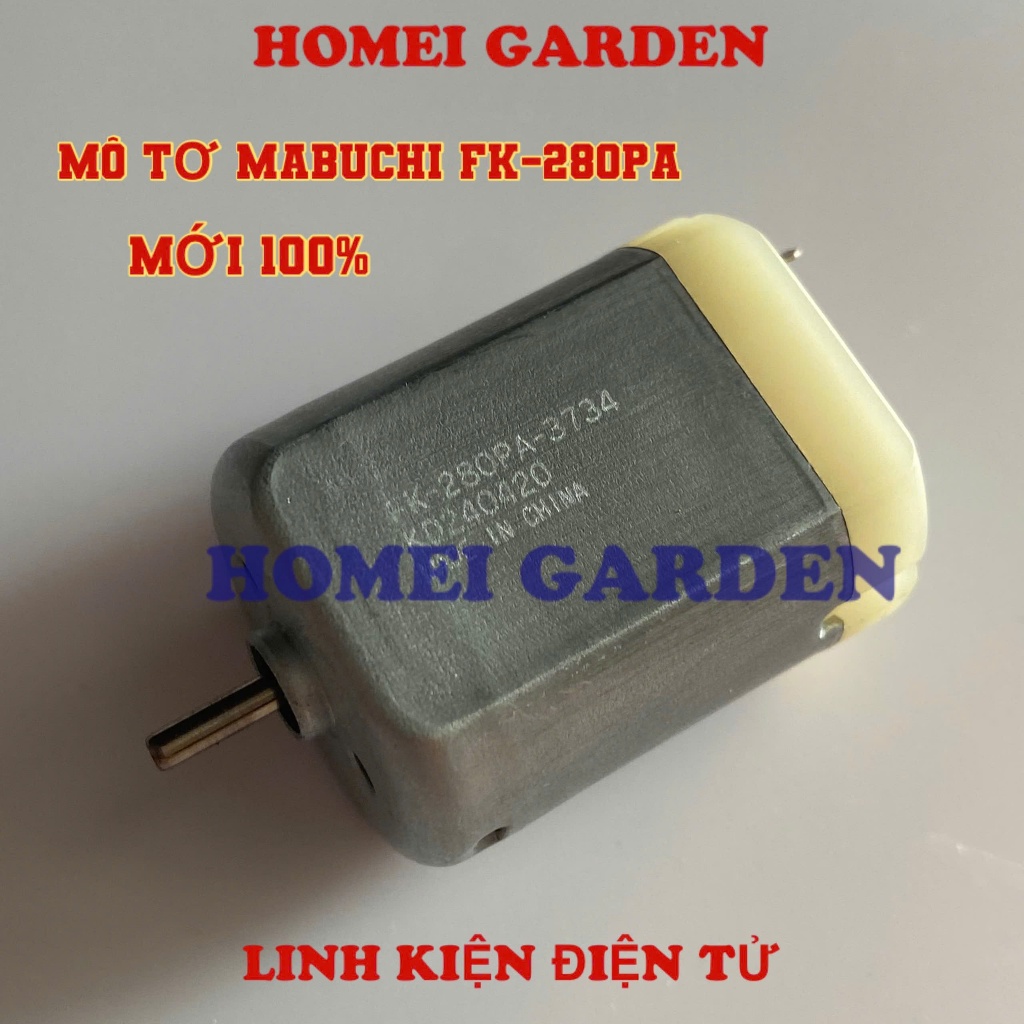 Mabuchi FK-280PA Electric Motor DC 3V 5V 25000RPM High Speed 280 for ...