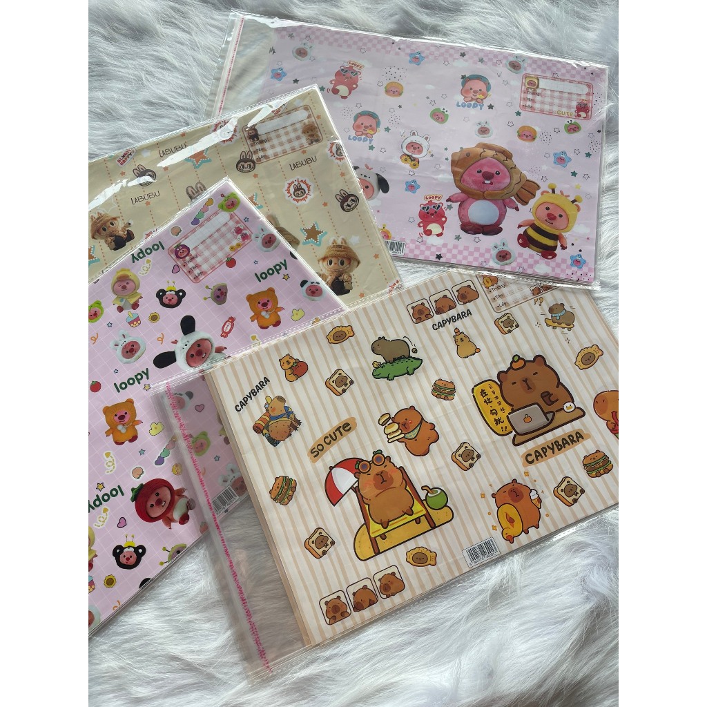 Set of 10 convenient 2-in-1 ready-made glass envelopes - CAPYBARA ...