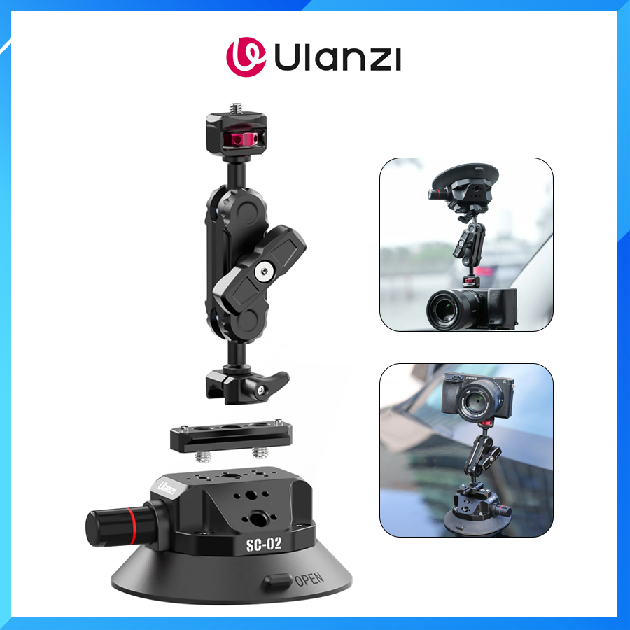 Ulanzi SC-02 4.5" - Glass Door Screw Mount | Shopee Philippines