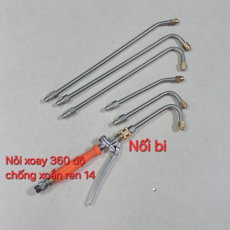 Set of 14 threaded rods that rotate 360 degrees to prevent twisting of ...