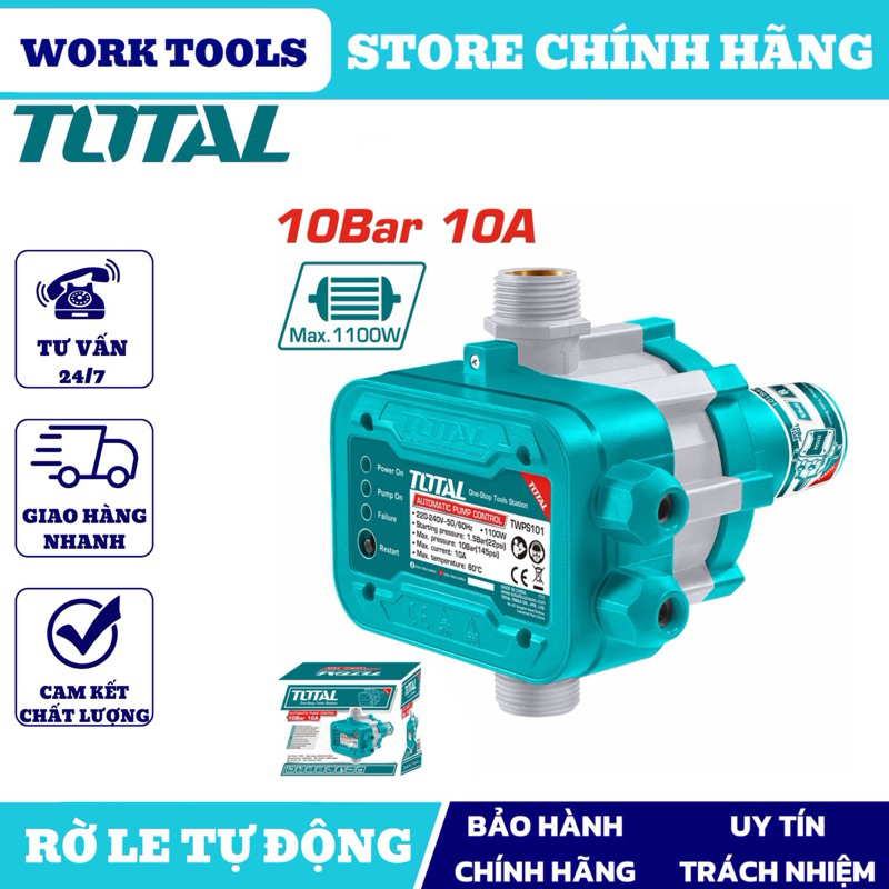 TOTAL Automatic Pressure Water Pump Relay TWPS101 (100% Genuine ...