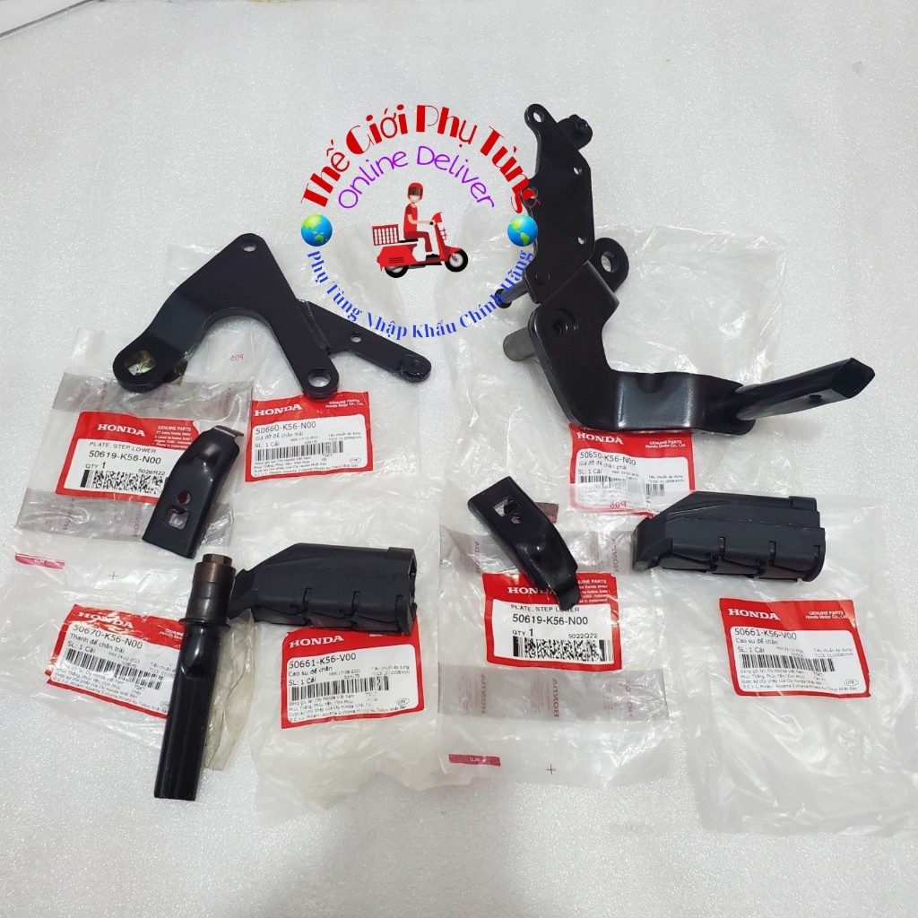 Sonic 150 front footrest set - Winner V1 Zin Honda | Shopee Philippines