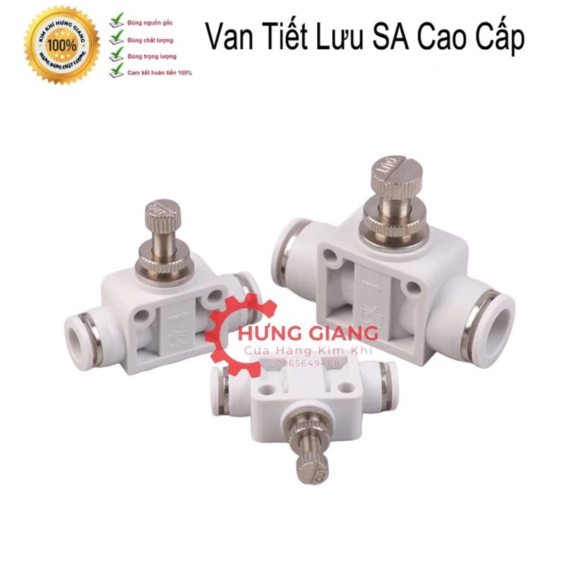 Adjustable Throttle Valve, WHITE LSA Connector Connecting Two High ...
