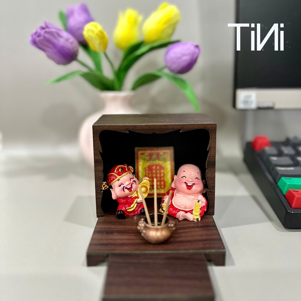 Mini EARTH GOD OF WEALTH ALTAR - LUCKY FORTUNE - Shop Decoration, Desk ...