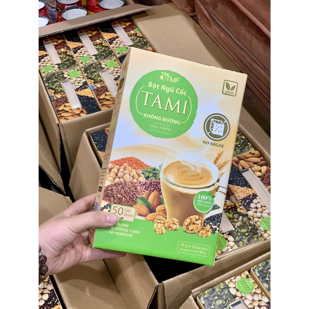 Tami cereal powder without sugar box 900gr (50gx18g) | Shopee Philippines
