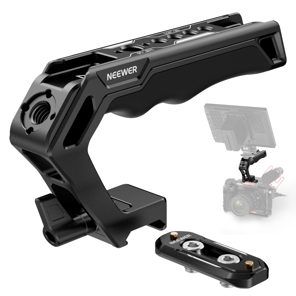 Top Handle Neewer DSLR Camera Handle Grip Handle With NATO | Shopee ...