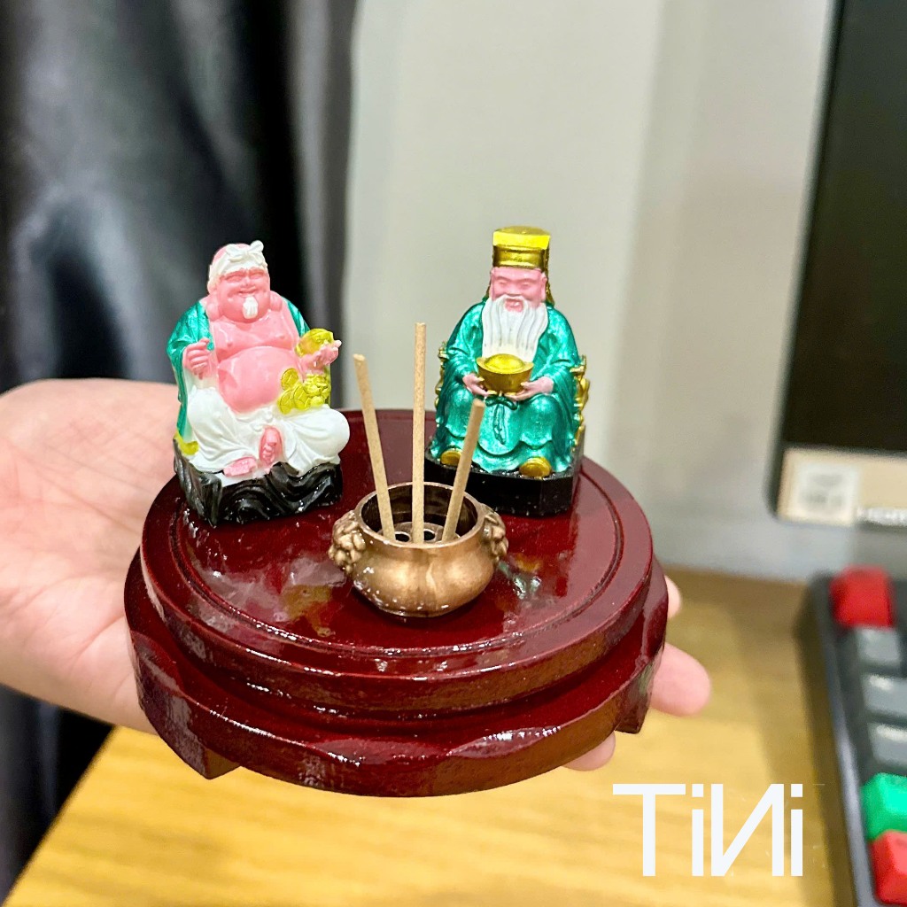 Mini ROUND EARTH GOD OF WEALTH ALTAR - 3 FENG SHUI COLORS - Shop ...