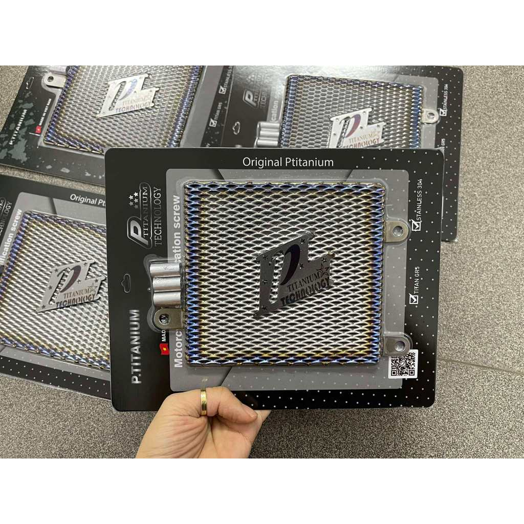 (Packing Ptitanium) Vario Ab Click 125-150-160 Radiator Cover ...