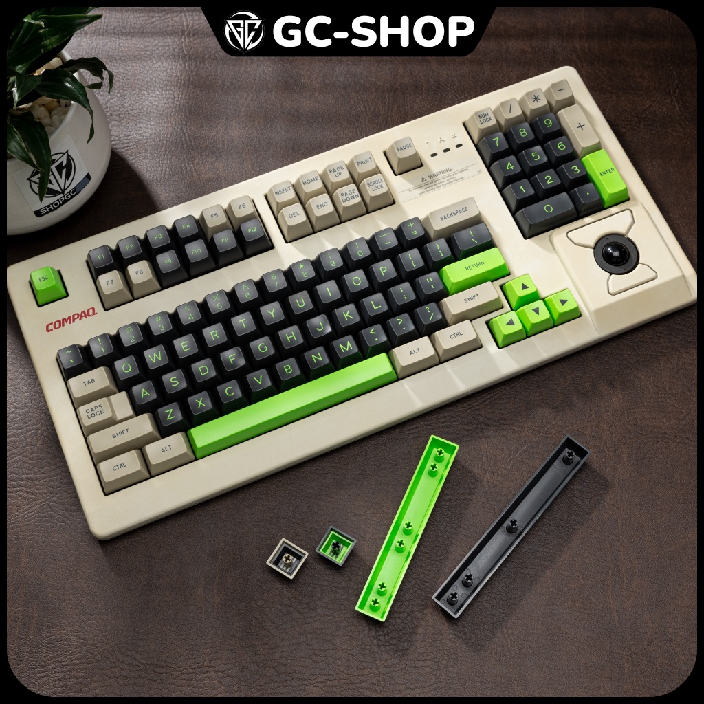 Keycap MAXKEY Green Screen | Sa Profile | Abs Double-shot | Super thick ...