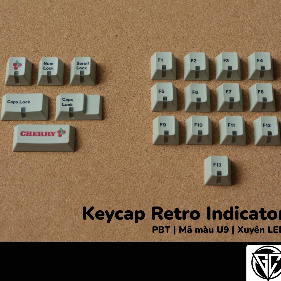 Retro Indicator Keycap | Keycap through PBT plastic led, color code U9 | Shopee Philippines