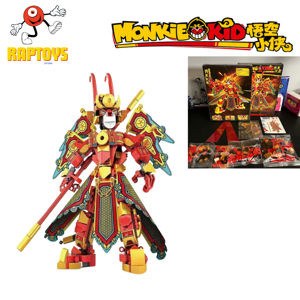 Monkeyking Wukong Sun Wukong Model Assembly Toy | 456+pcs | 68011 ...
