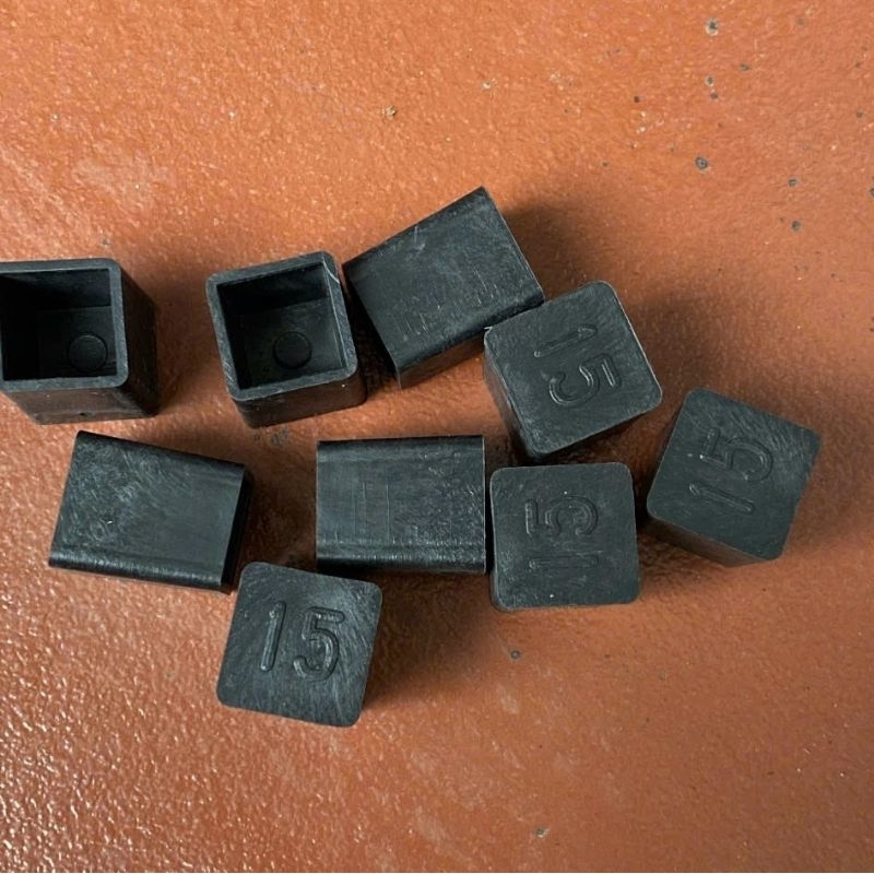 Plastic stopper for chair legs, box tubes 15x15, 16x16, 20x20, 30x30 ...