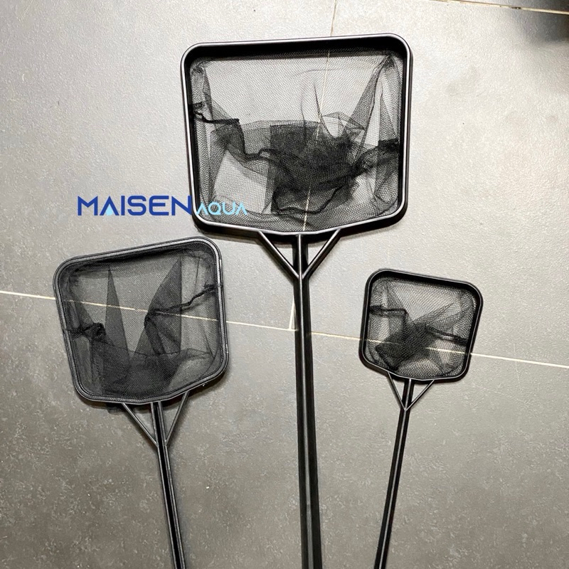 Durable ABS Plastic Black Fish Racket, Round and Square Shrimp Racket ...