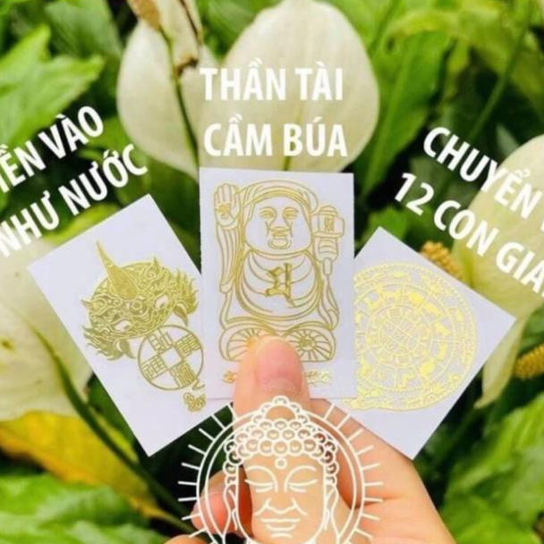 Set of 3 Linh Phu phone stickers for 12 zodiac animals - MONEY IS LIKE ...
