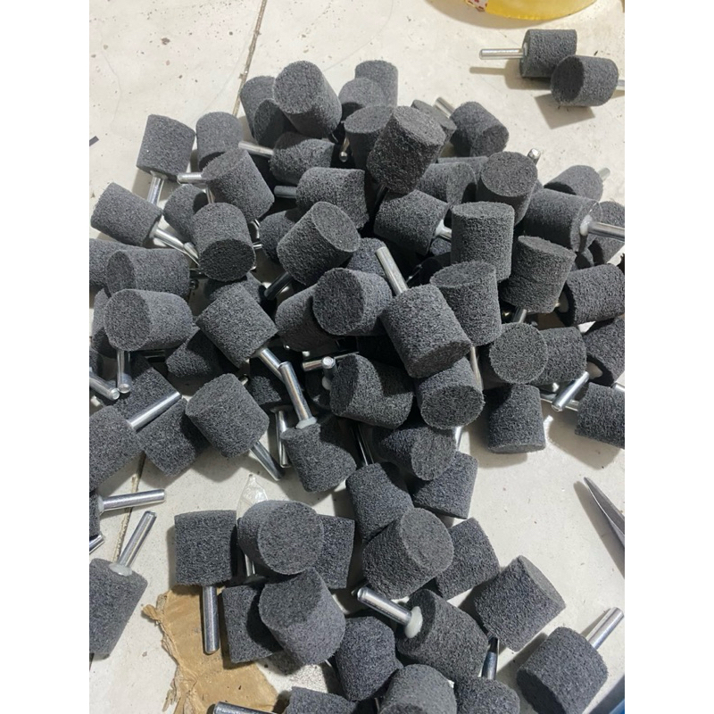 Polishing felt 25x25mm with 6mm base used to polish metal | Shopee ...