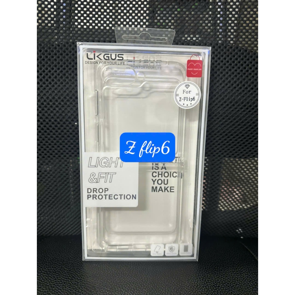 Samsung Galaxy Z Flip6, ZFOLD6 Likgus transparent mica case | Shopee ...
